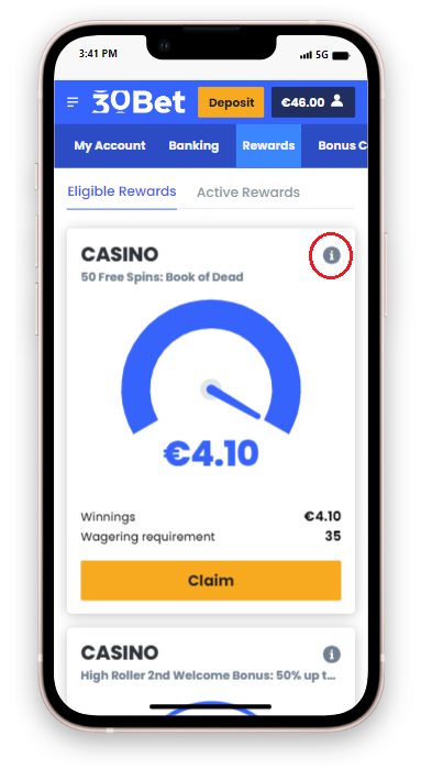 I can't place a bet with my bonus – Help Centre