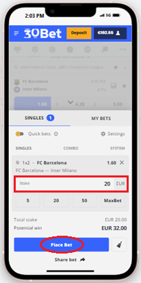 How do I place a bet? – Help Centre